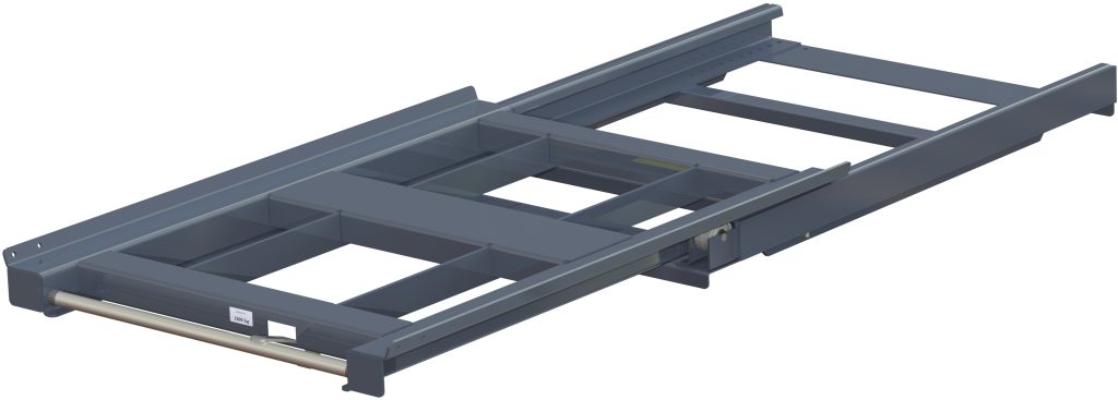 Pull-out unit for pallet rack with 70% extension ,1200 kg load capacity ...