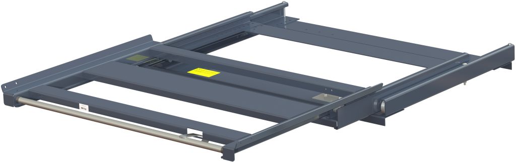 Pull-out unit for pallet rack with 100% extension ,600 kg load capacity ...
