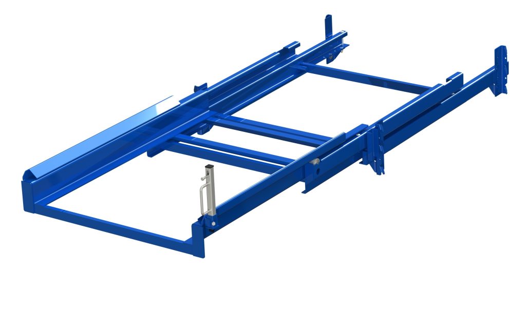 Upright mounted pull-out unit 600kg load cap. 100% pull-out cap. incl ...