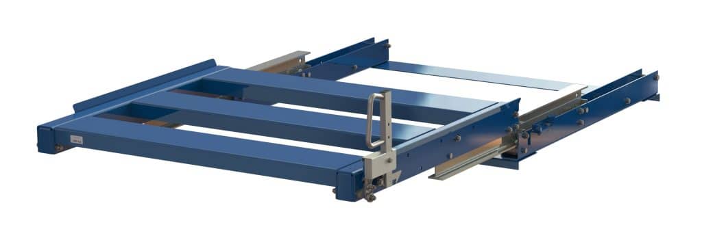Pull-out unit for pallet rack with 100% extension ,1000 kg load ...