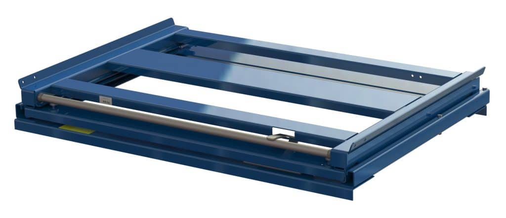 Pull-out unit for pallet rack with 100% extension ,300 kg load capacity ...
